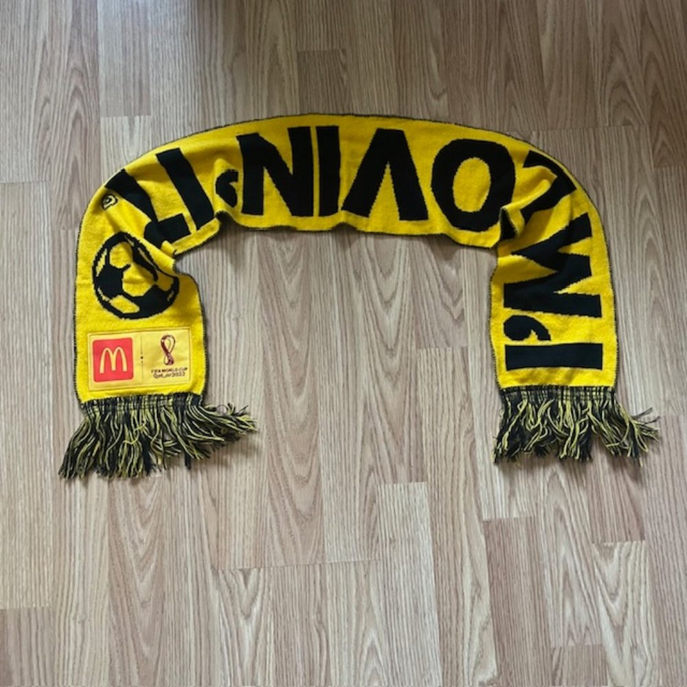 Rare Fifa World Cup Qatar Scarf 2022 Mcdonald’s I’m L… - Gem